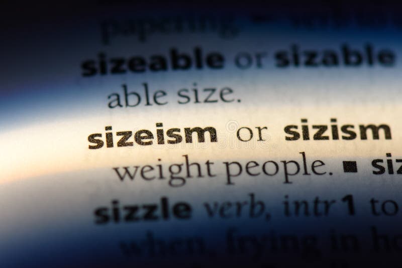 Sizeism stock image. Image of text, writing, book, english - 126619631