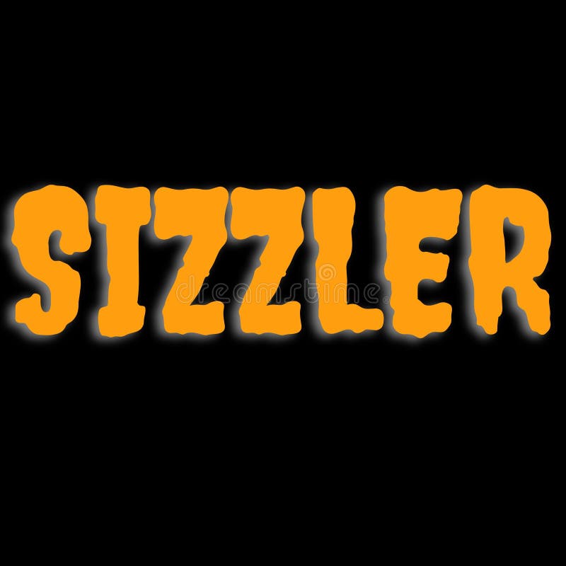 Sizzler,Typography T-shirt Design. Lettering Quote Illustration. Stock ...