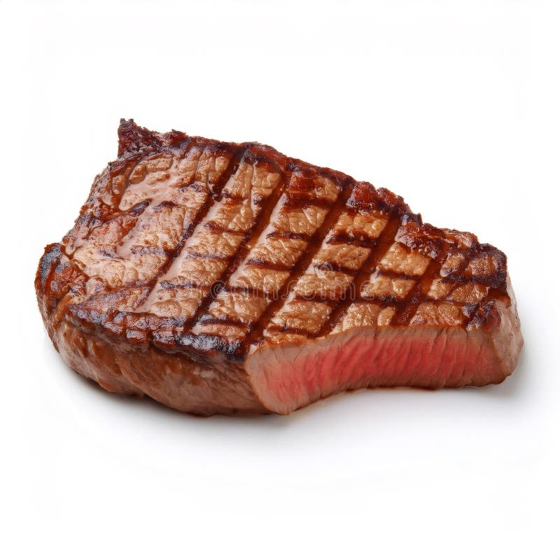 Delicious Grilled Steak with Perfect Diamond Grill Marks, Showcasing ...