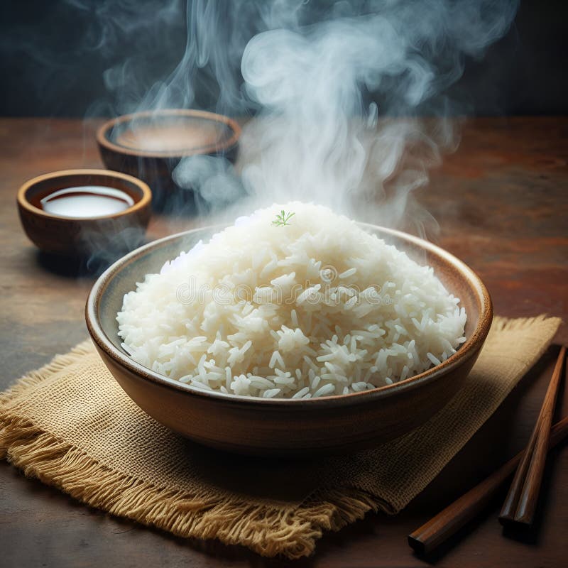 Sizzling Rice ,Generative AI from Bing Stock Image - Image of plate ...