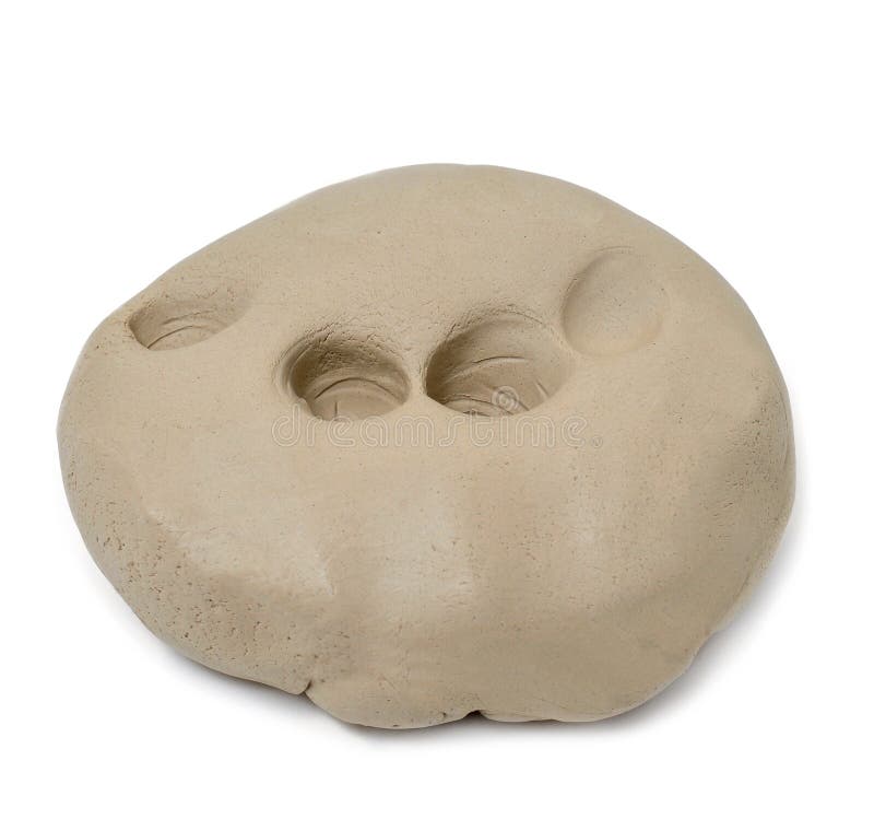 Le Flickor Som Spelar Med Att Modellera Lera Fotografering för ...