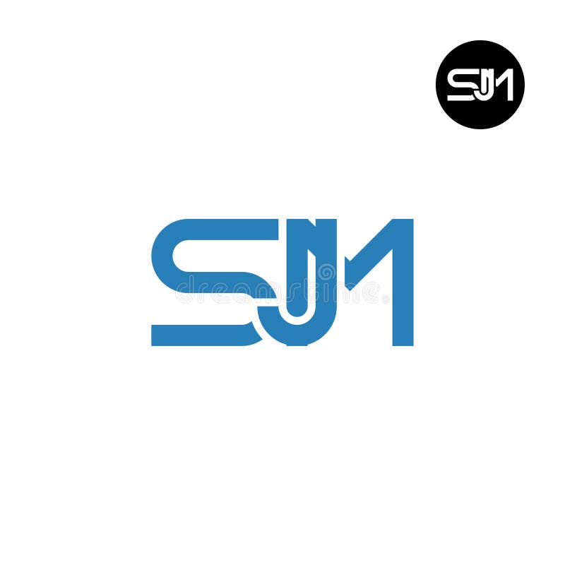 Sjm Monogram Stock Illustrations – 6 Sjm Monogram Stock Illustrations ...