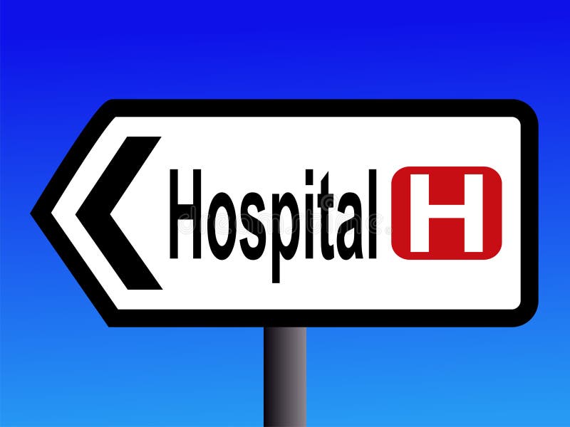 Sjukhus stock illustrationer. Illustration av stöd, tecken - 12713616