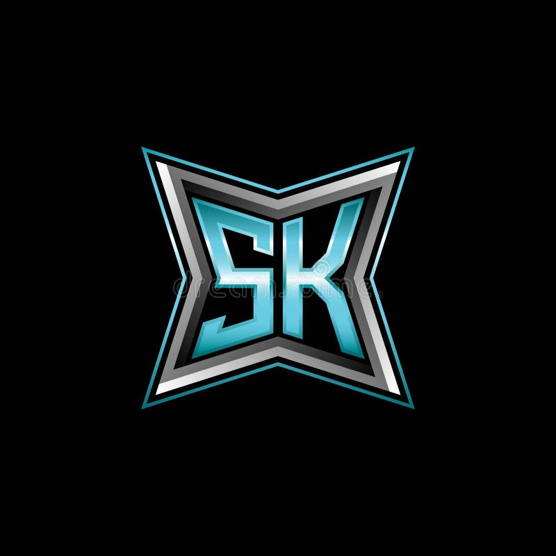 Sk Monogram Stock Illustrations – 990 Sk Monogram Stock Illustrations ...