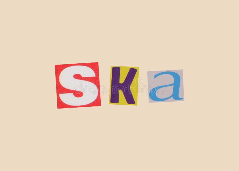 Ska Word Stock Photos - Free & Royalty-Free Stock Photos from Dreamstime