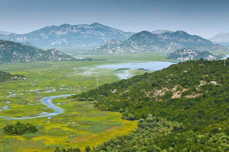 Skadar lake, Montenegro stock photo. Image of travel - 25665470