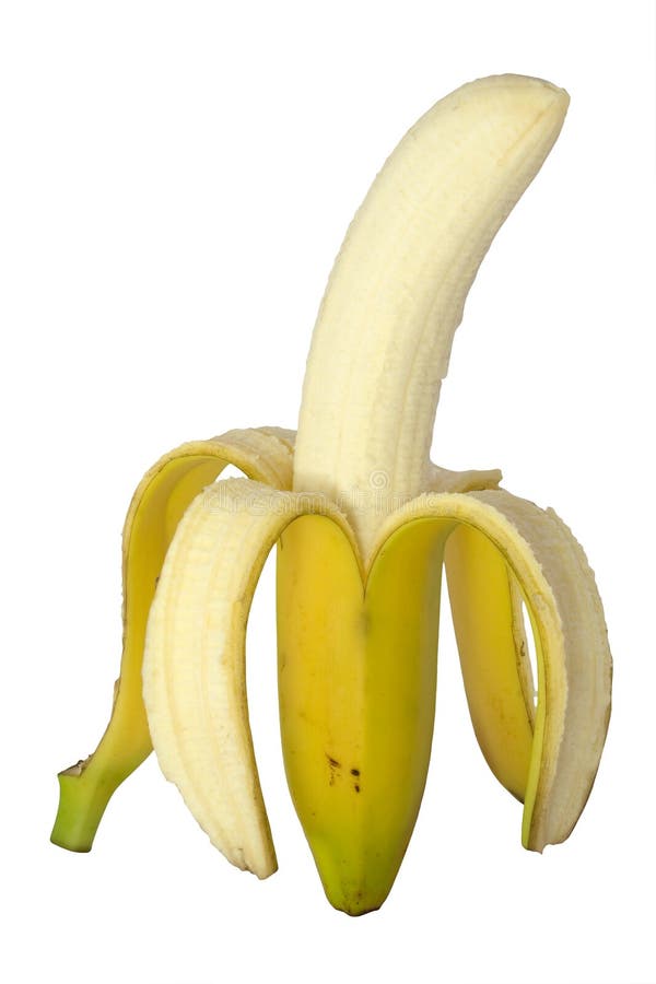 Skalad banan fotografering för bildbyråer. Bild av utklipp - 28459431