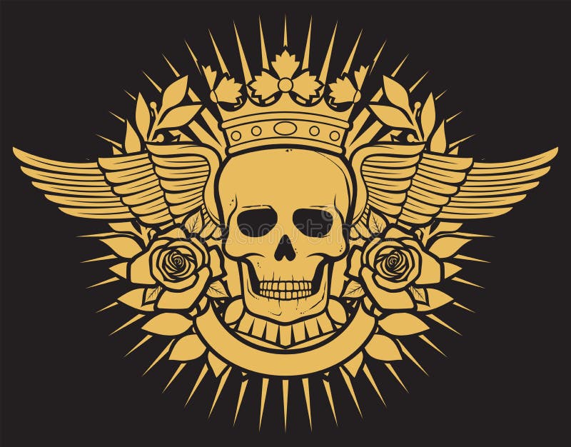 Skalle vektor illustrationer. Illustration av sten, förfärligt - 25625675