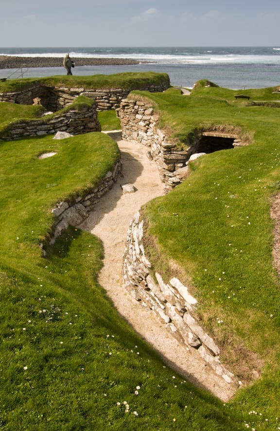 Skara Brae stock photo. Image of structure, skara, village - 10063592