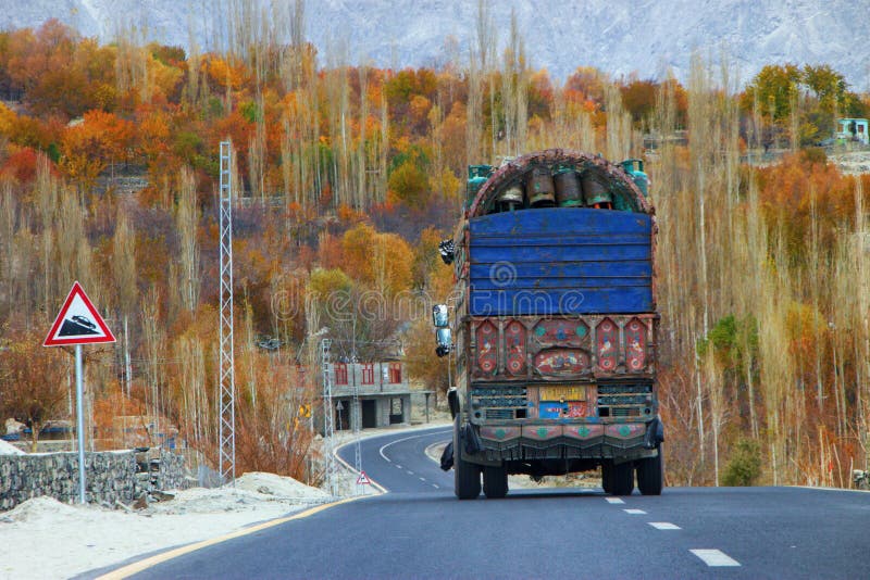 Skardu, Nature, Beautiful, Transportation Road Editorial Photography ...