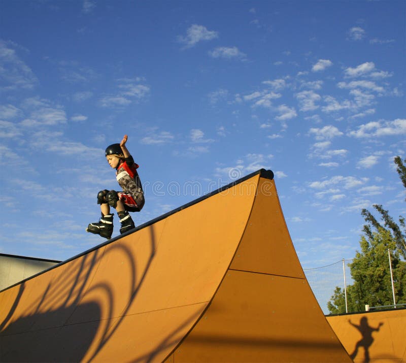 Flying Skateboard stock image. Image of skate, athletic - 471701