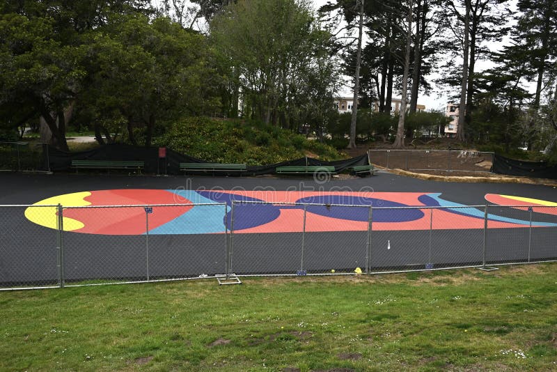 Skate Park Golden Gate Park 1 Editorial Stock Photo - Image of : 249758603