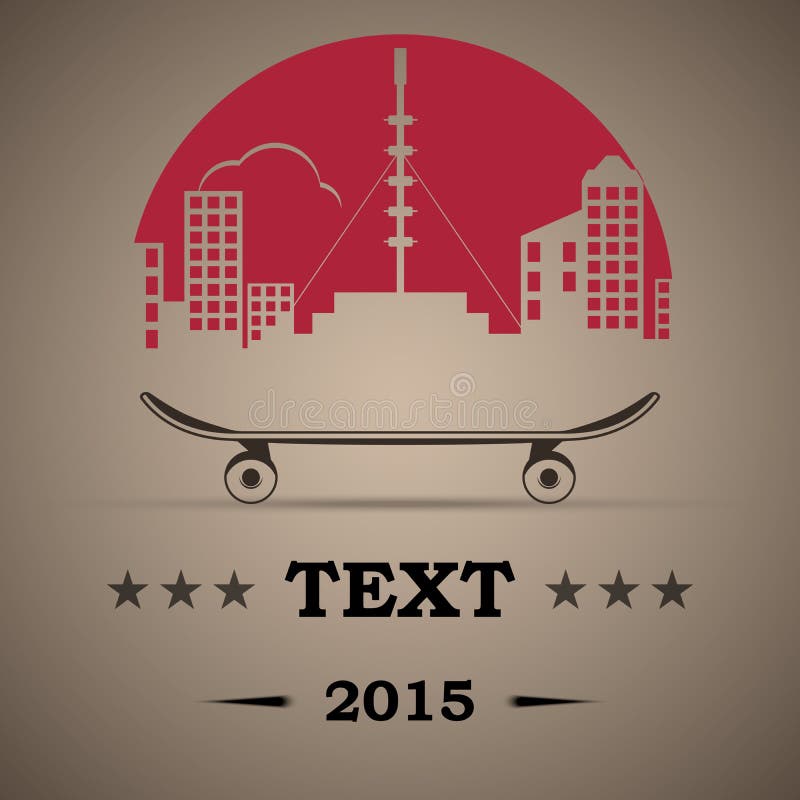 Skate Park Icon. Skateboard Logo. Stock Vector - Illustration of flip ...