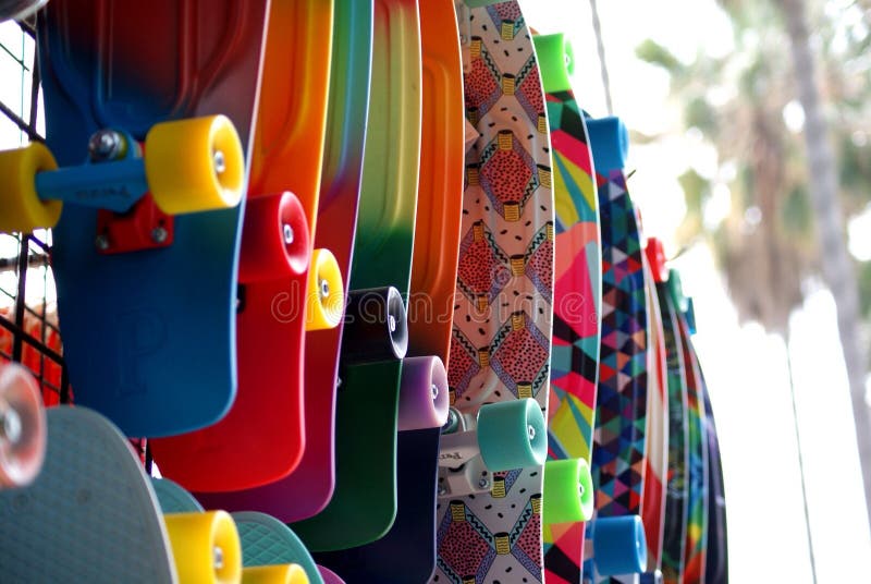 Skate on stock image. Image of skateboards, colorful - 58070139