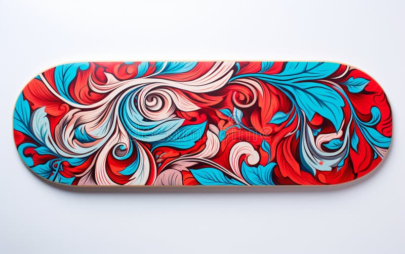 Skateboard Deck with See-through Backdrop Stock Photo - Image of online ...