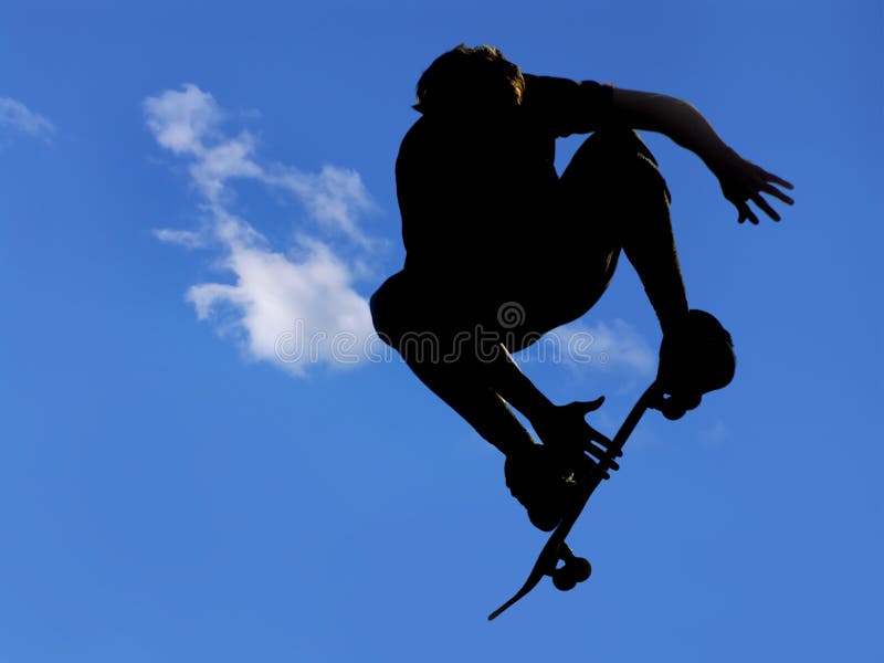 Skateboard jump #4 stock photo. Image of male, adrenilin - 725600