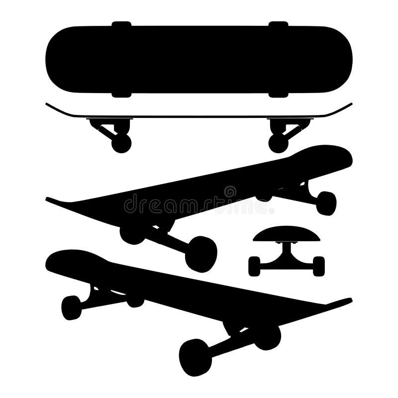 Skateboard Vector. Illustration a Vector Illustration of Skate Board ...