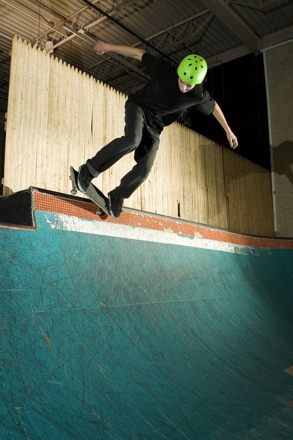 Skateboarder on a grind stock photo. Image of punk, deck - 19831154