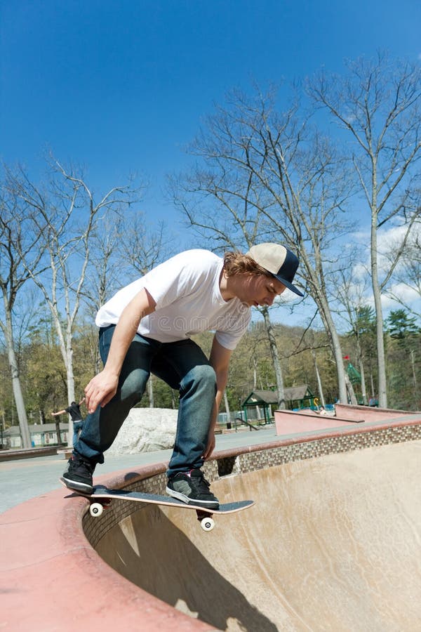 Skateboarder Falling stock photo. Image of harm, upside - 11878818