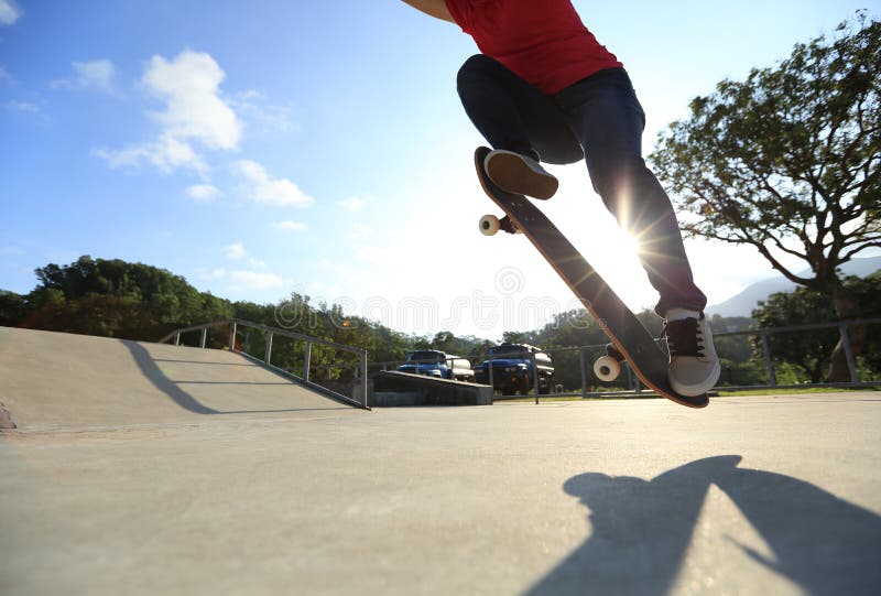 Skateboarder Riding on Skateboard Stock Photo - Image of energy, riding ...