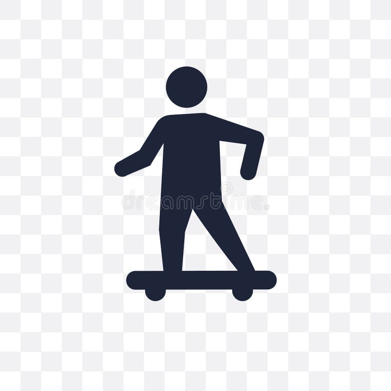 Skateboarding Transparent Icon. Skateboarding Symbol Design from Stock ...
