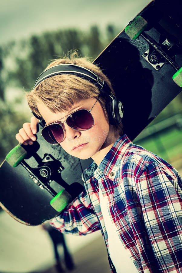 Skater boys stock photo. Image of boys, retro, looking - 39847506