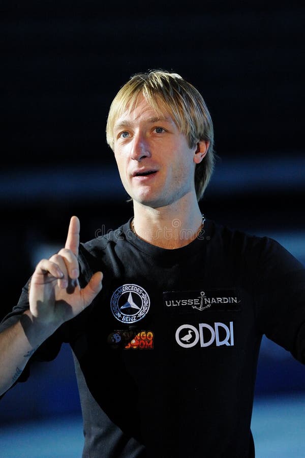 Skater De Gelo Evgeni Plushenko Foto Editorial - Imagem de campeonato ...