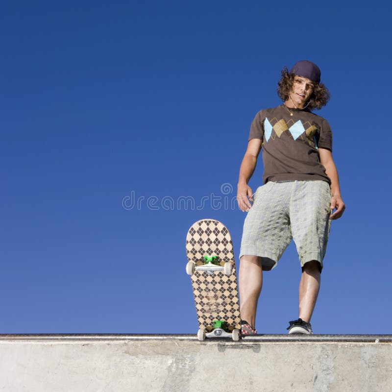 Skater at halfpipe stock image. Image of ramp, trick, jump - 5039075