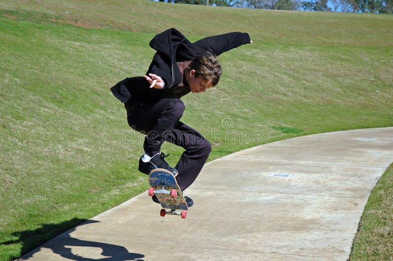 Kids skateboarding stock photo. Image of active, boys, girls - 97294