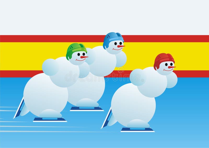 Running Snowman Stock Illustrations – 301 Running Snowman Stock ...