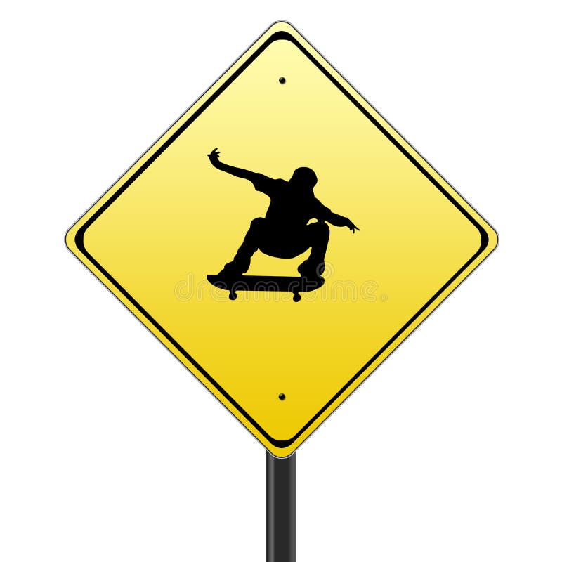 Pedestrian traffic sign stock illustration. Illustration of city - 4385760