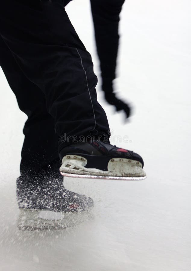 Ice skating stock photo. Image of frozen, cold, pleasure - 585274