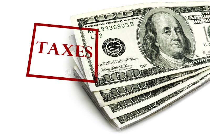 Skatter Och Kontanta Pengar Fotografering för Bildbyråer - Bild av ...