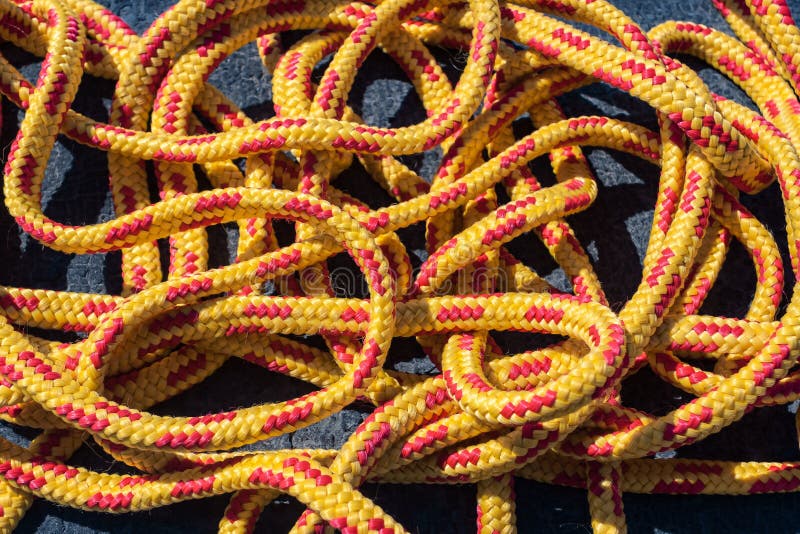 Tangled rope stock image. Image of knot, complex, gordian - 4629161