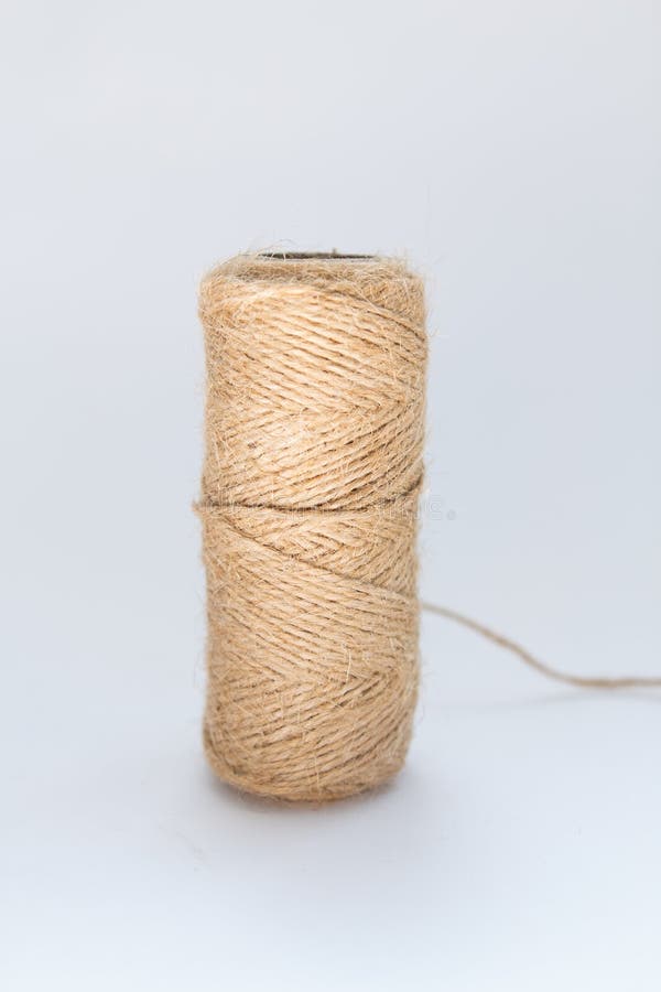 Thick thread bobbin stock image. Image of wound, wooden - 35774805