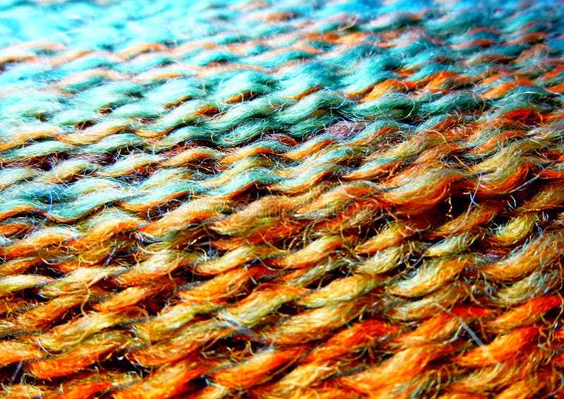 Yarn Macro stock photo. Image of colorful, macro, orange - 6058142