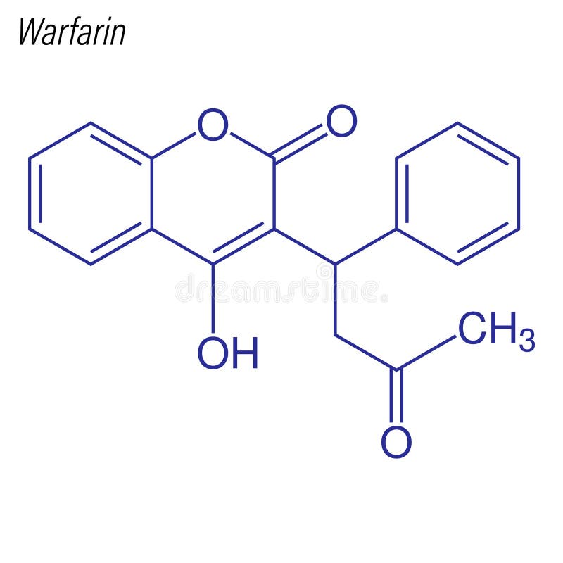Warfarin Stock Illustrations – 120 Warfarin Stock Illustrations ...