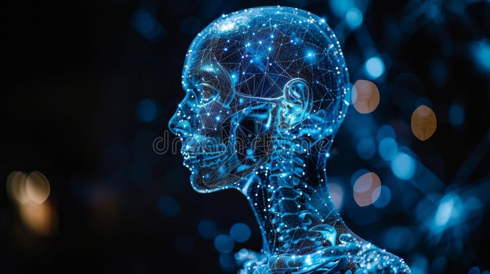 The Skeletal Structure of the Human Body. X-ray Image of the Future ...