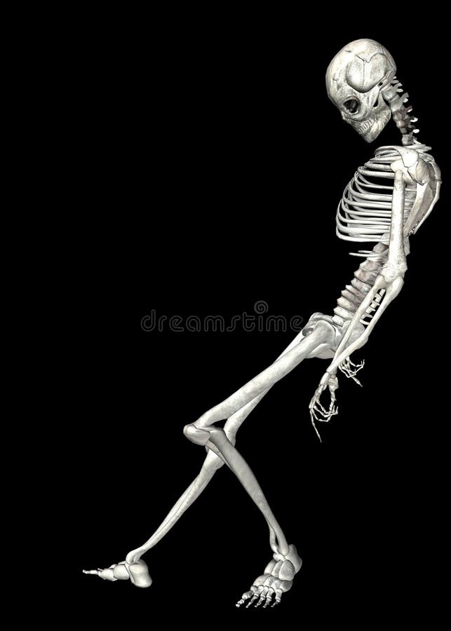 Skeleton pile stock illustration. Illustration of dead - 7628985