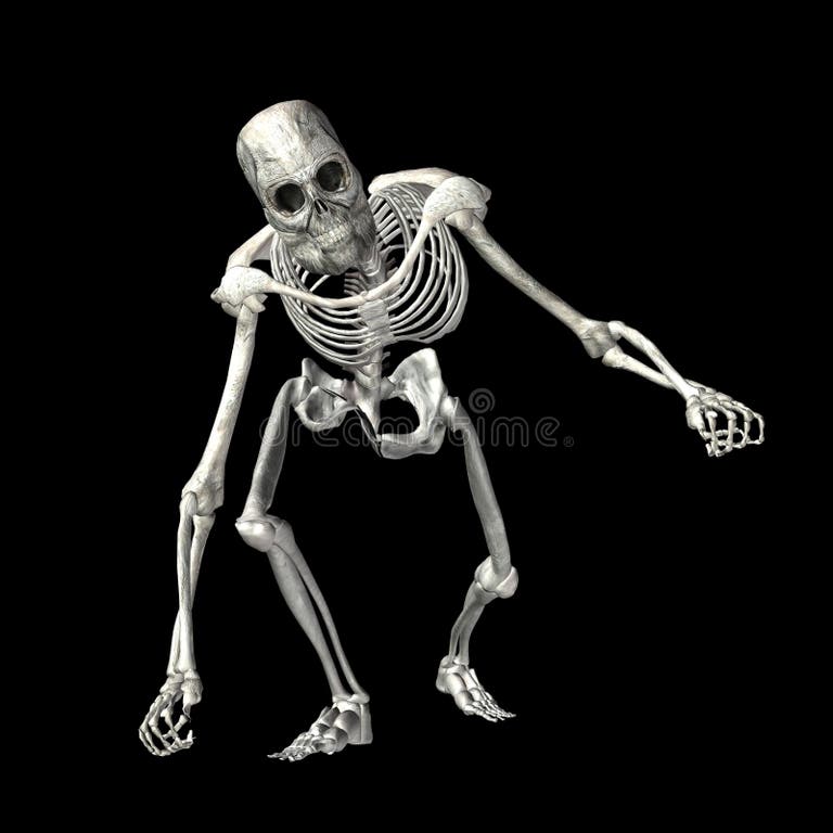 Crawling Skeleton Stock Illustrations – 37 Crawling Skeleton Stock ...