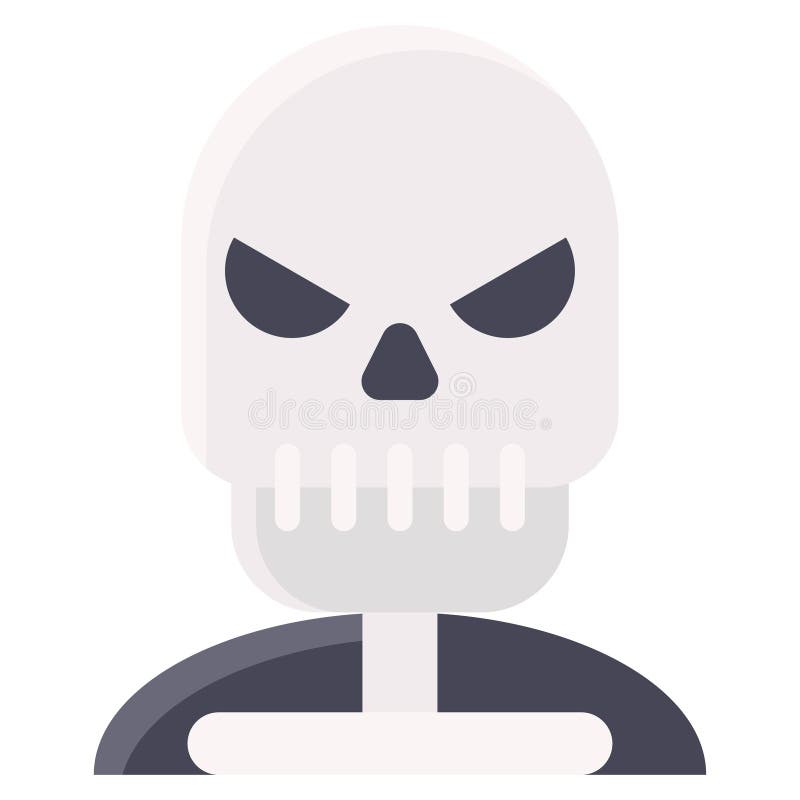 Skeleton Avatar, Halloween Costume Vector Icon Stock Vector ...