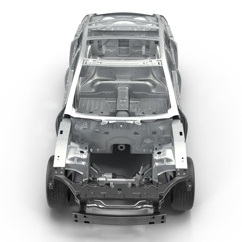 Skeleton Car Chassis White 3d Illustration Stock Illustrations – 75 ...