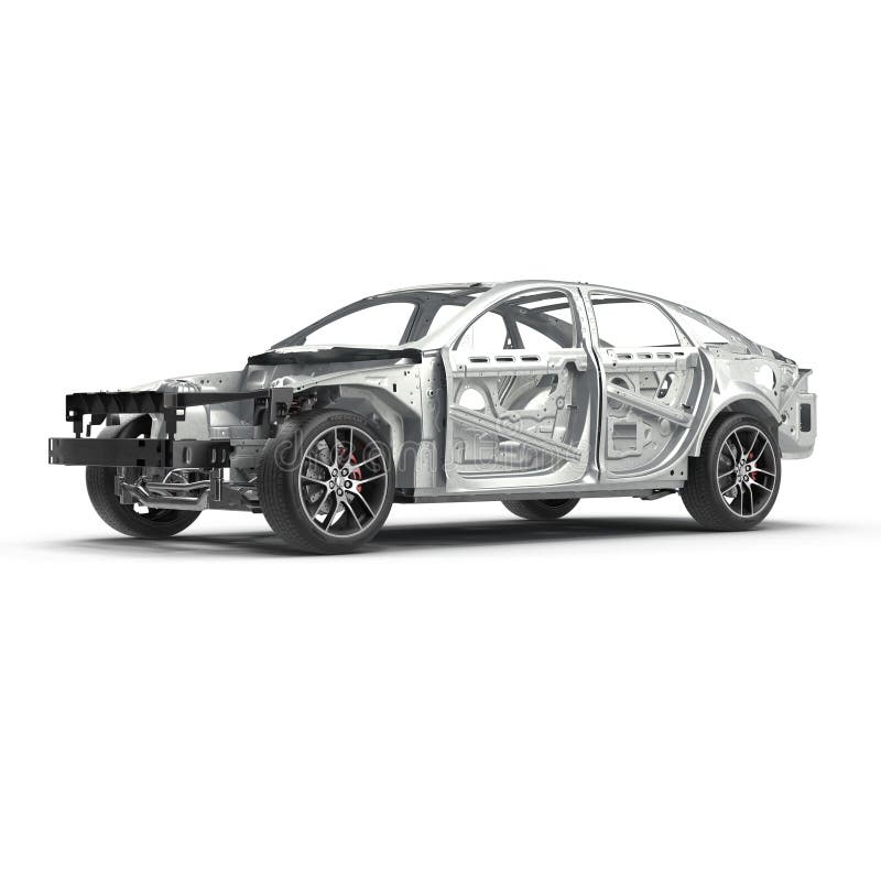 Skeleton Car Chassis White 3d Illustration Stock Illustrations – 75 ...