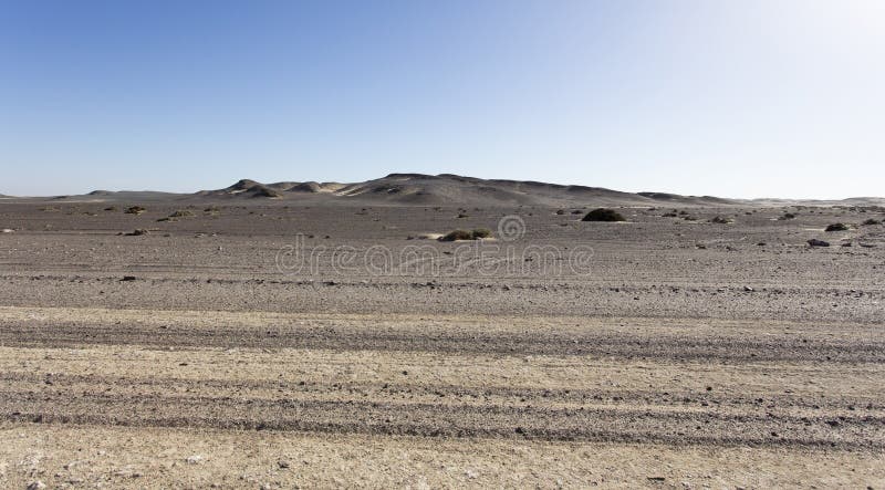 The Skeleton Coast Desert Solours and Desolation Stock Photo - Image of ...