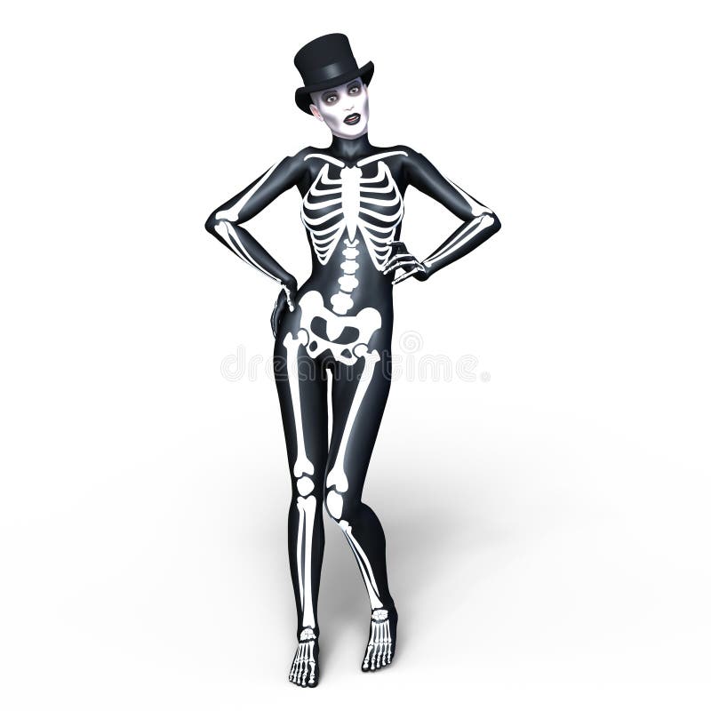 Skeleton Woman Stock Illustrations – 10,281 Skeleton Woman Stock ...