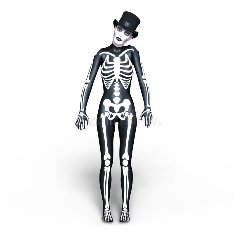 Skeleton Woman Stock Illustrations – 9,731 Skeleton Woman Stock ...