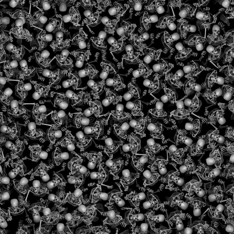 Zombie Horror Hands Halloween Door Stock Illustration - Illustration of ...