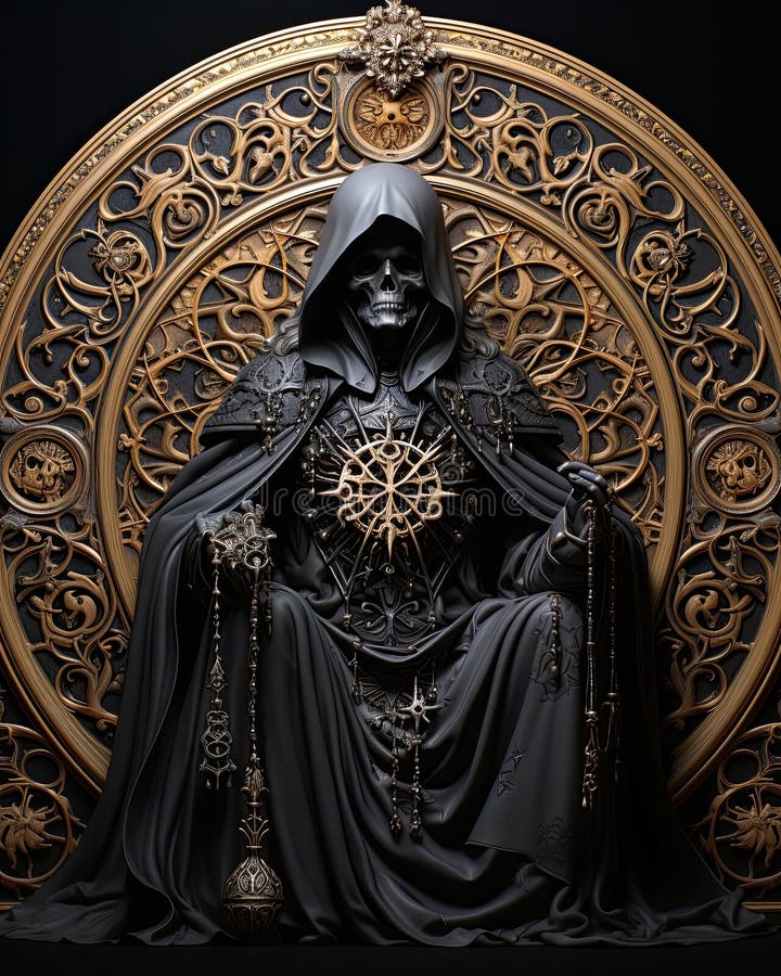 Skeleton the Deathless Creature of Undead King Stock Image - Image of ...