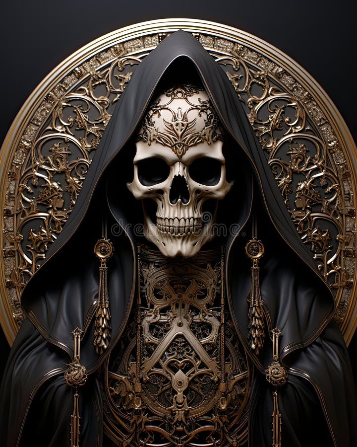 Skeleton the Deathless Creature of Undead King Stock Illustration ...
