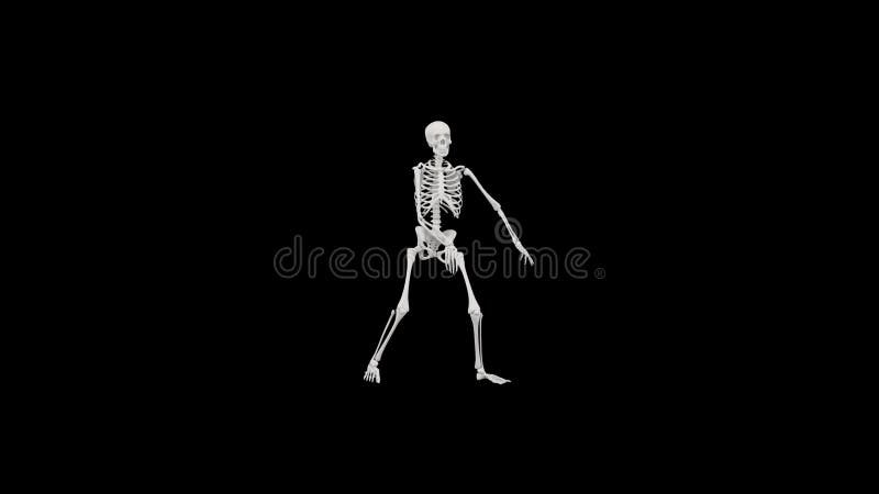 Skeleton Dancing - Halloween Concept Stock Footage - Video of ortho ...